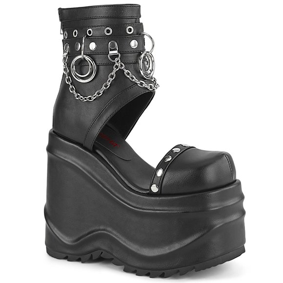 Shoes | Gothic Wedge Platform Ankle Boots | Poshmark